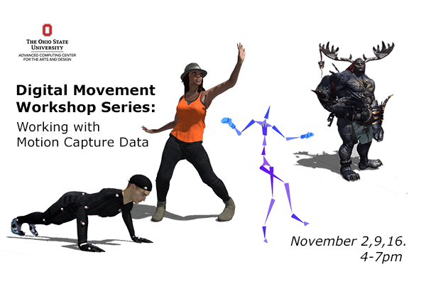 Digital Movement: Working With Motion Capture Data - Workshop Series ...